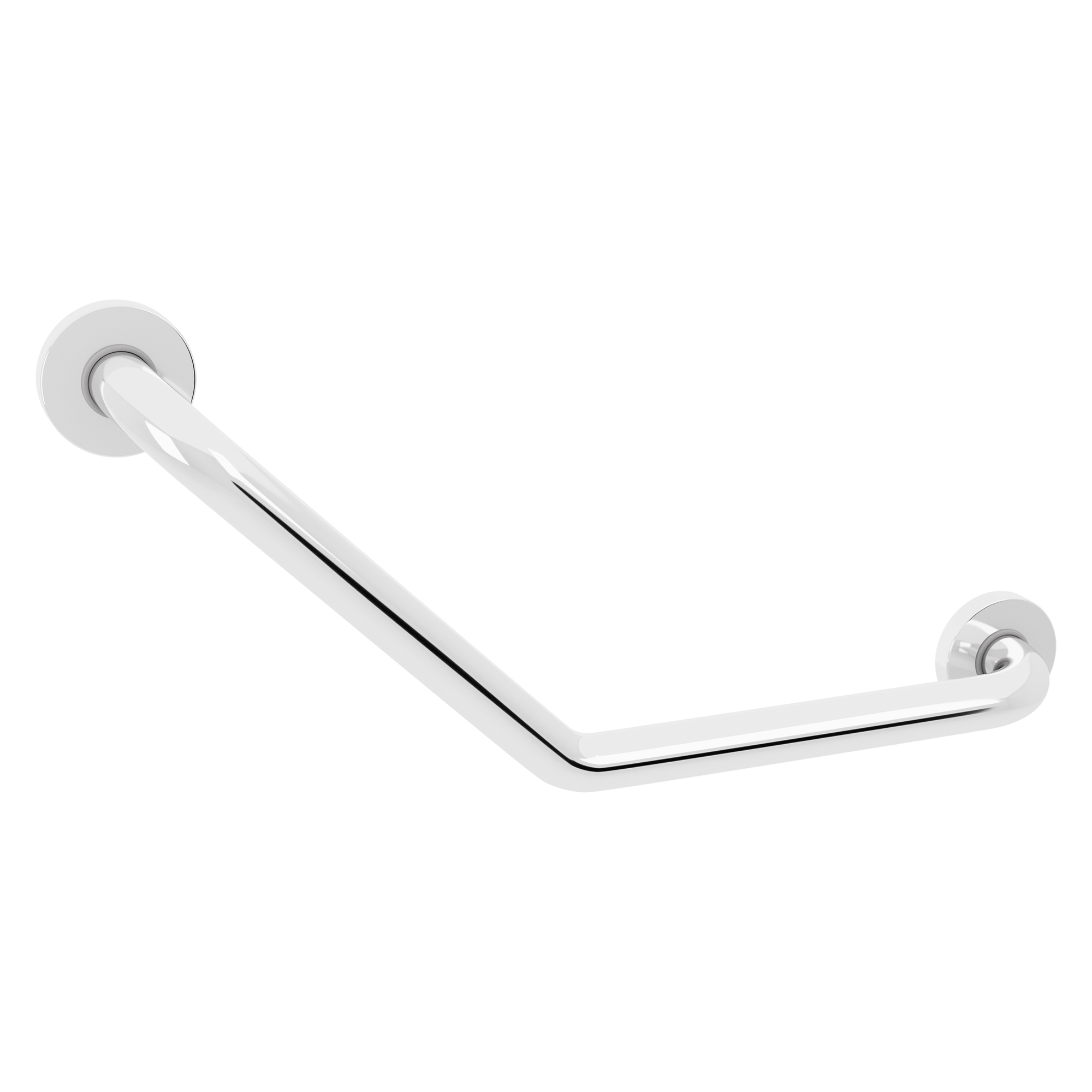 Concealed Flange 45 Deg Angled Grab Rail 300mm x 300mm x 32mm SS PSS ...