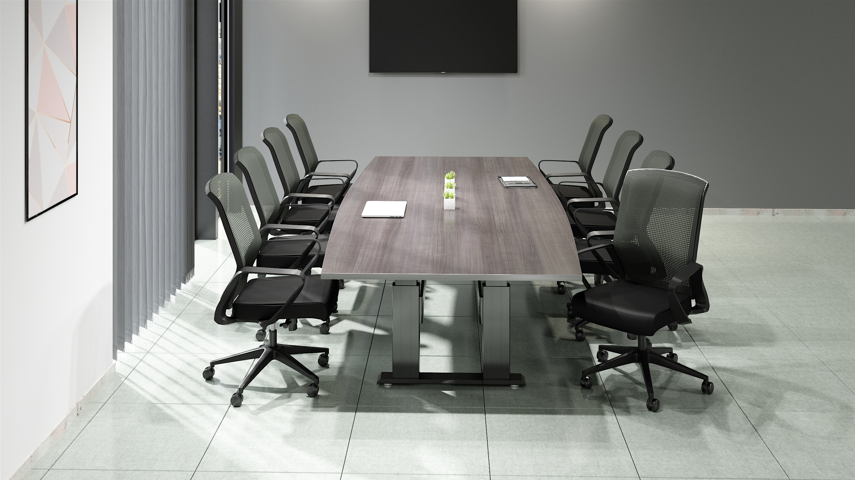 Elegante XT Conference | Electric Height Adjustable Conference Table ...